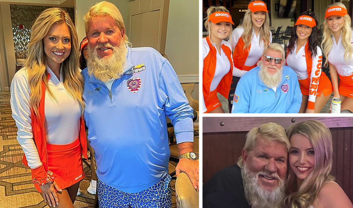 John Daly Is Back To Hanging With Hooters Girls Smoking Cigs And Crushing Vodka Iced Teas After