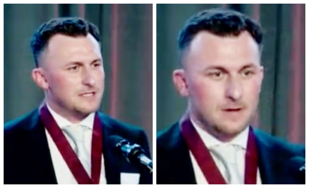 Johnny Manziel Gives Incredible Hall Of Fame Speech - outkick | OutKick