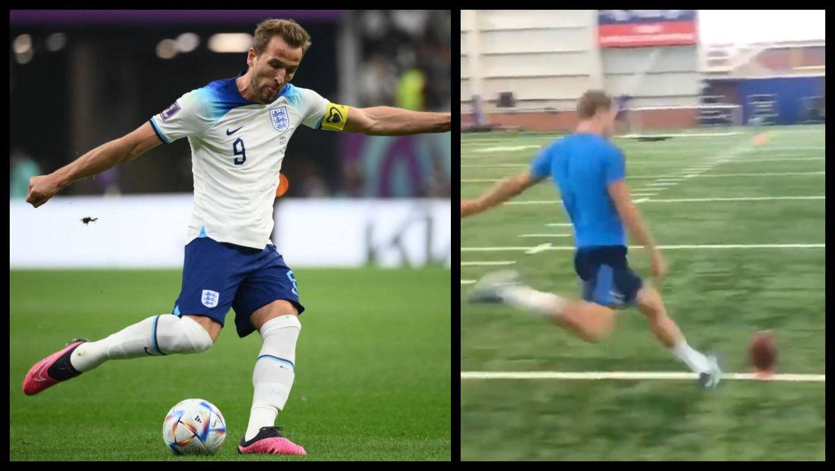 Tottenham Soccer Star Harry Kane Looked Solid Kicking Field Goals ...