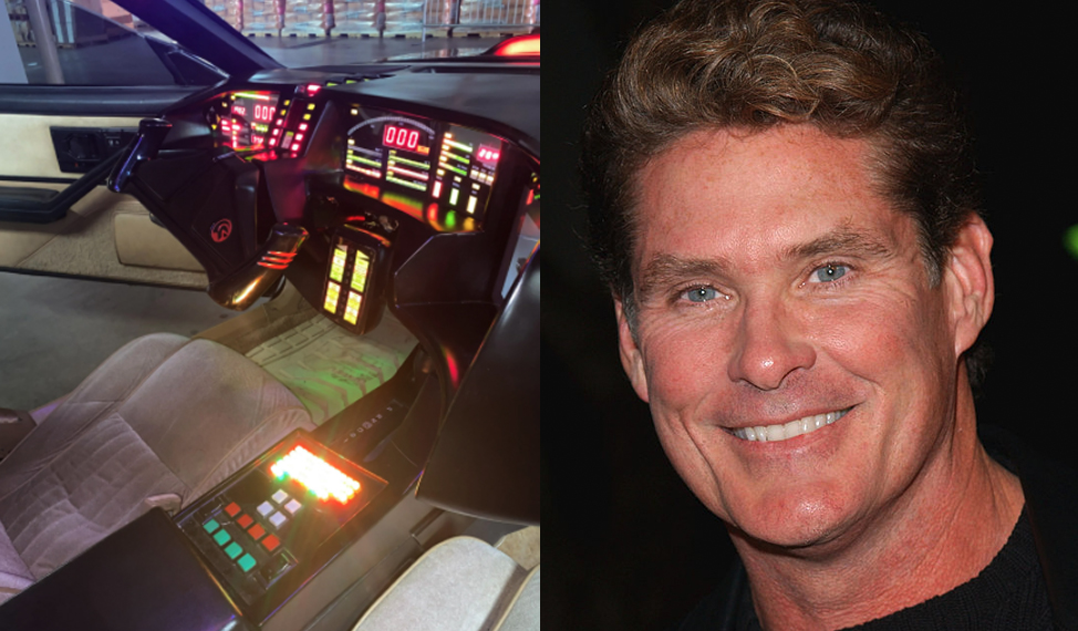 David Hasselhoff's Personal KITT Knight Rider Car Hits Auction Block ...