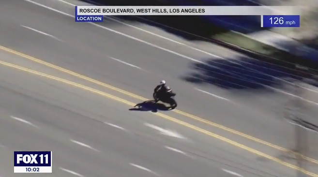 Motorcyclist Is Dead After Hitting 130 MPH & A Car In Los Angeles ...
