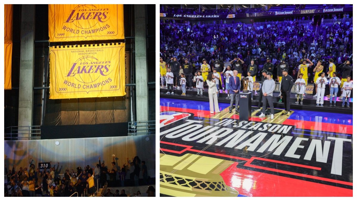 Are The Lakers Lame For Hanging A Banner For Winning The In-Season ...