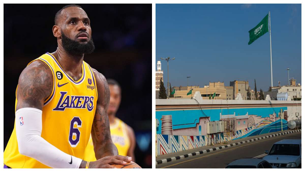 LeBron James Spotted In Saudi Arabia, Presumably To Sell America Out ...
