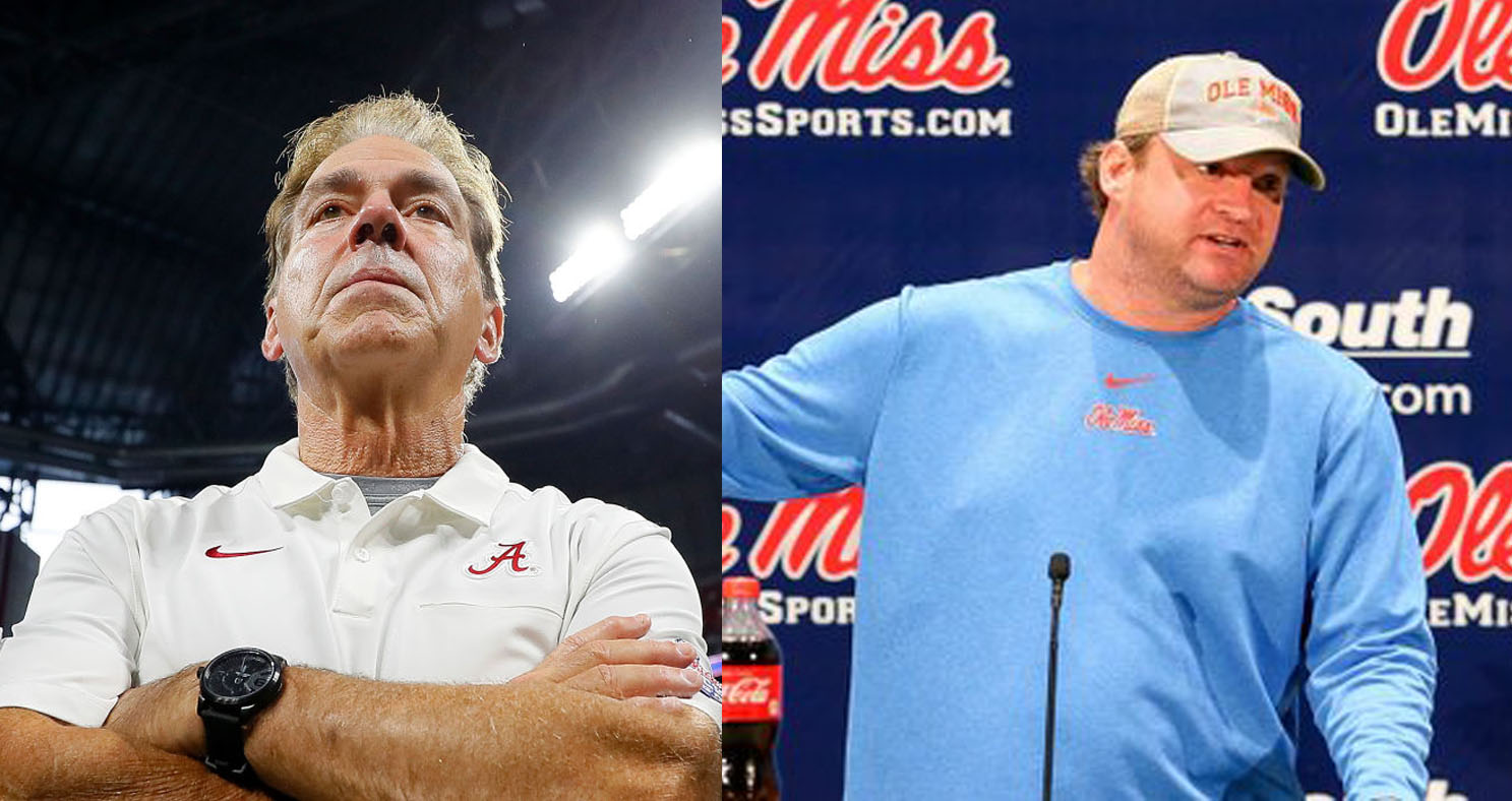 Nick Saban Pays Lane Kiffin A Compliment | OutKick