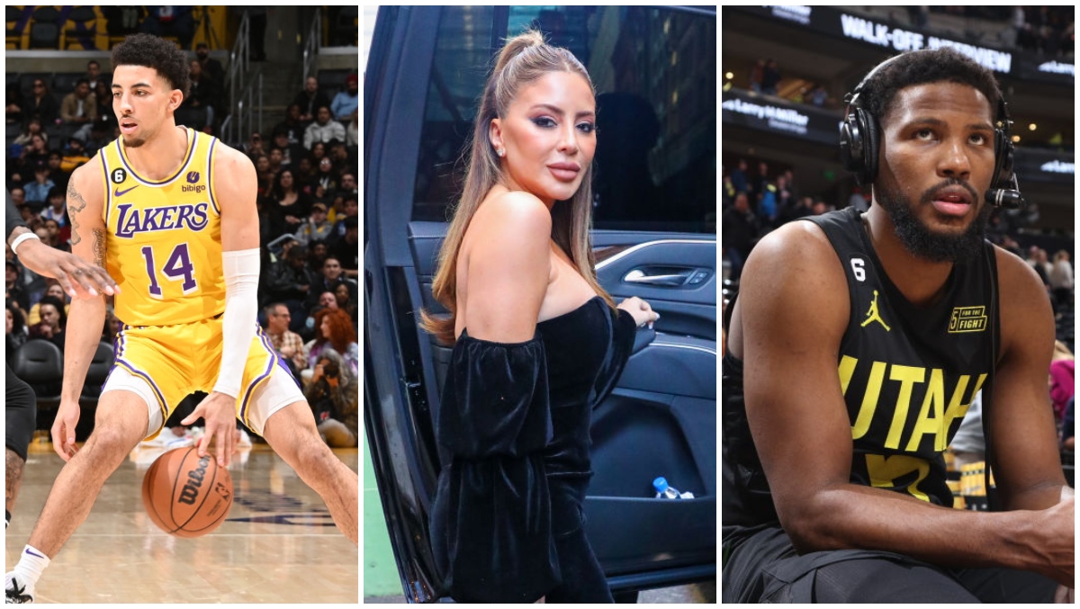 Awkward: Larsa Pippen's Son And Ex, Malik Beasley, Are Now Teamma