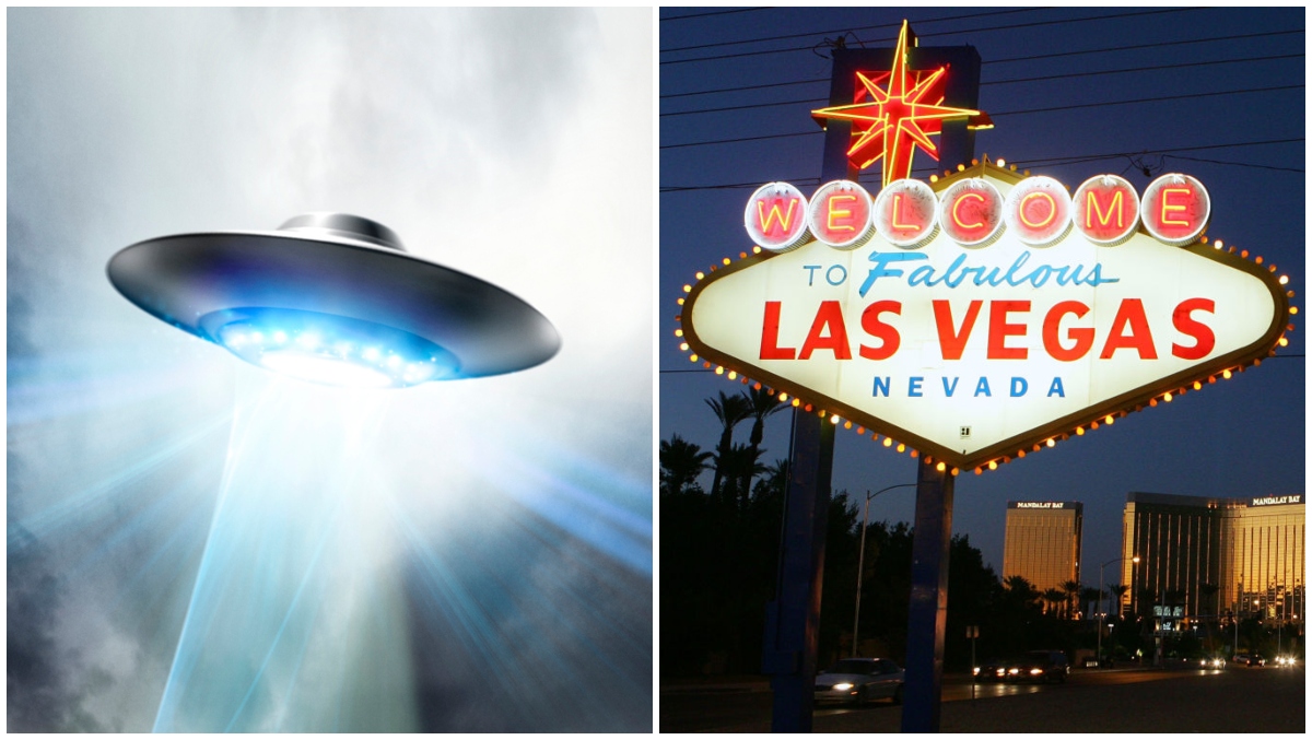 Mysterious Lights Spotted Over Las Vegas. UFO Responsible? - outkick ... Mysterious Lights Spotted Over Las Vegas. UFO Responsible? - outkick ...