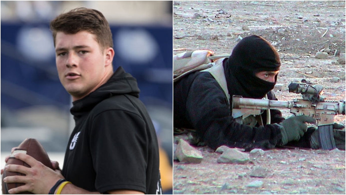 Utah State QB Levi Williams Giving Up Football For The Navy SEALs - outkick