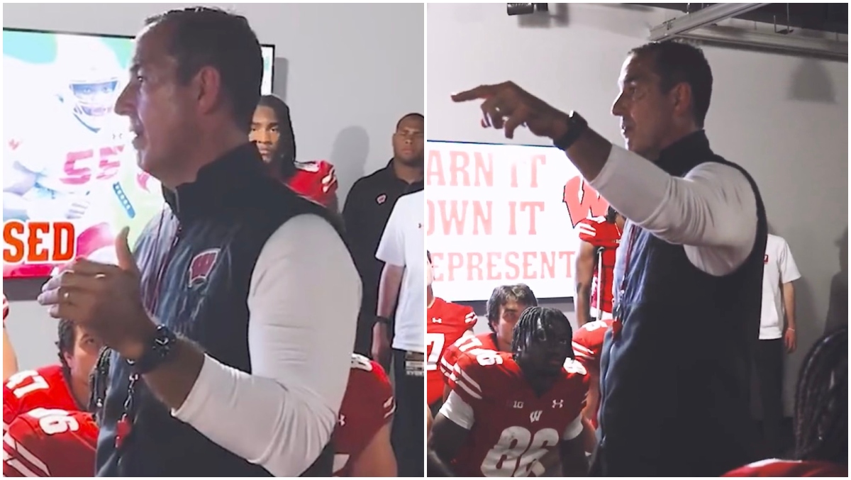 Luke Fickell Drops F-Bombs During Fire Locker Room Speech - outkick ...