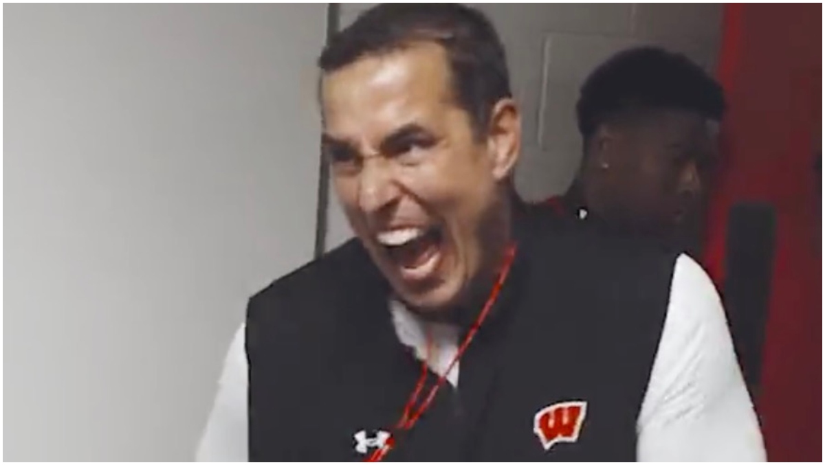 Luke Fickell Gives Fire Speech After Comeback Win Against Illinois ...