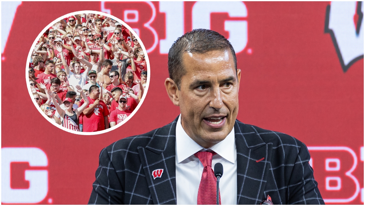 Luke Fickell Begs Wisconsin Students To Show Up On Time - outkick | OutKick