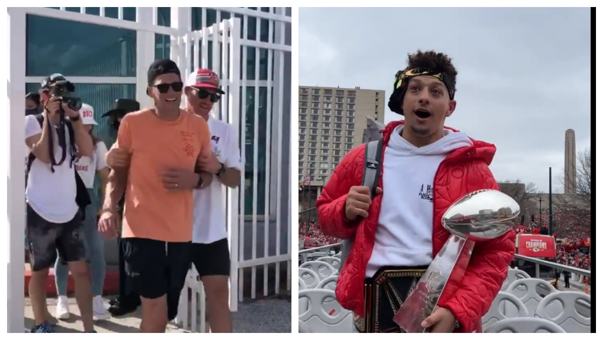 Notorious Super Bowl Partier Tom Brady Supports Patrick Mahomes ...