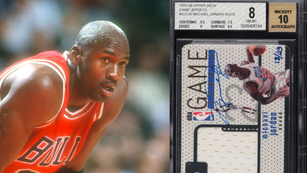 Rare Michael Jordan Card, Featuring Jersey Patch And Autograph, Sells ...