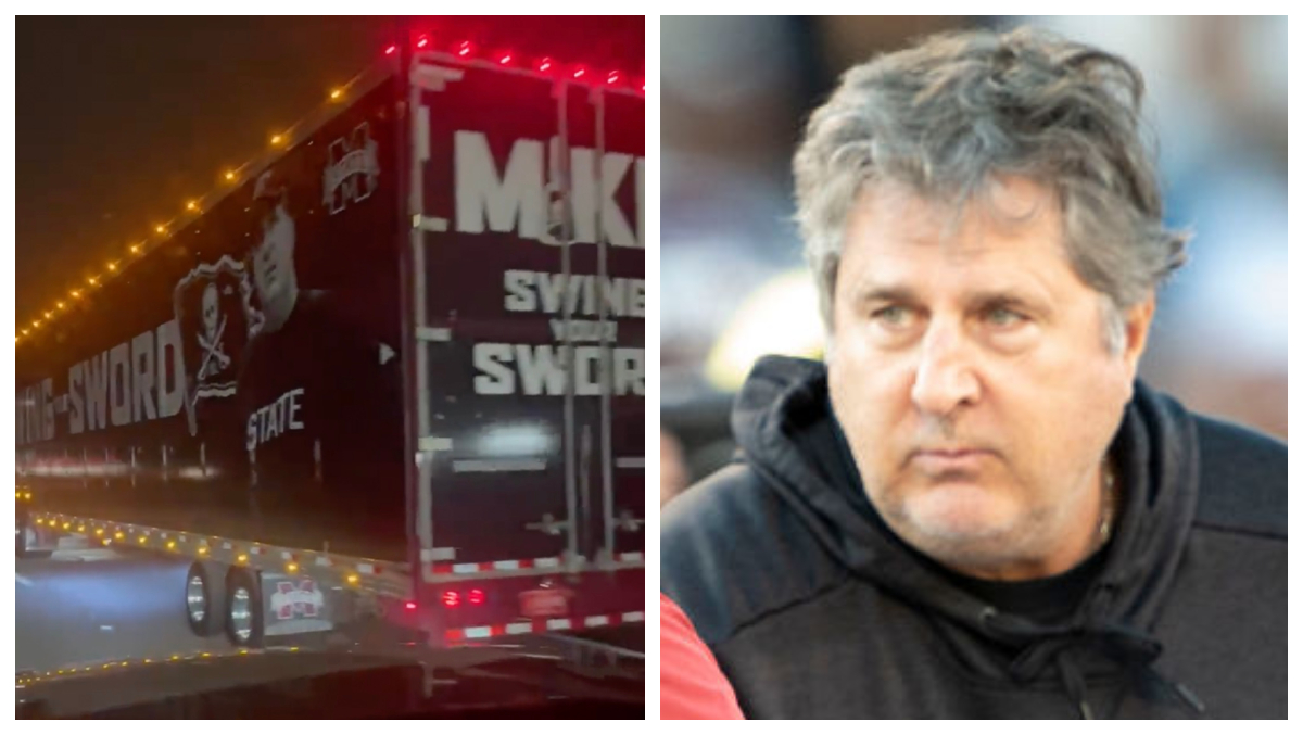 Mississippi State Equipment Bus Honors Mike Leach: VIDEO - outkick ...