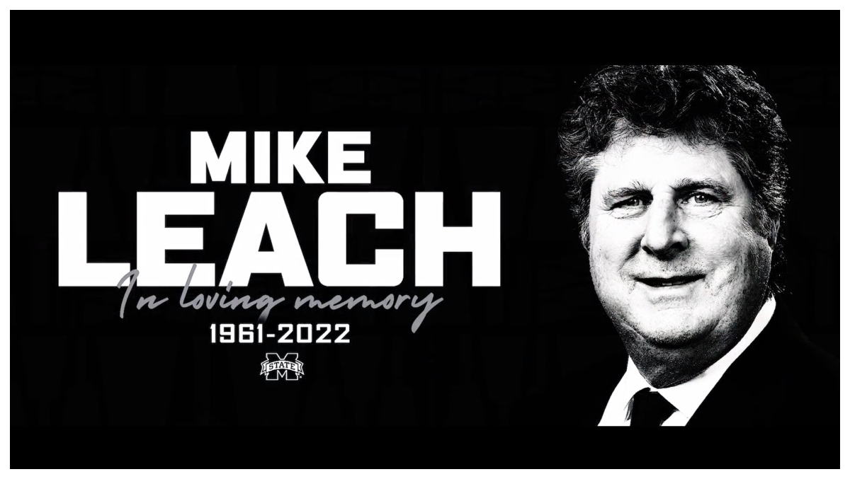 Mississippi State Releases Emotional Mike Leach Tribute Video - outkick ...
