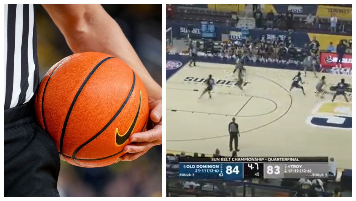 Referees Missed Old Dominion Having 6 Players On The Court During A ...