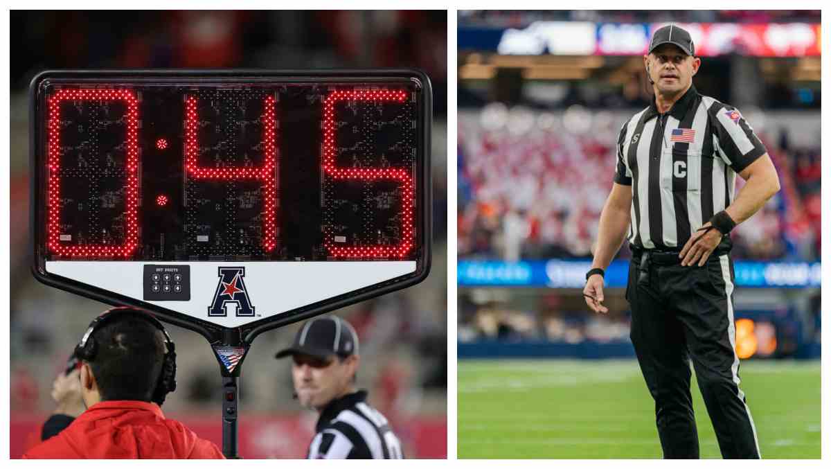 New College Football Rule Would Keep Clock Running After First Downs ...