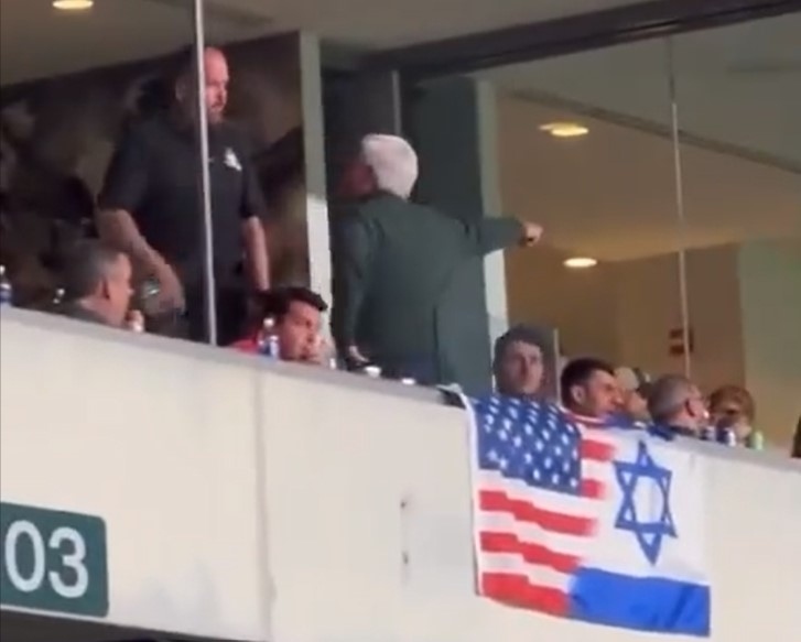 George Norcross Gets Thrown Out Of Eagles Game For His Pro-Israel Flag ...