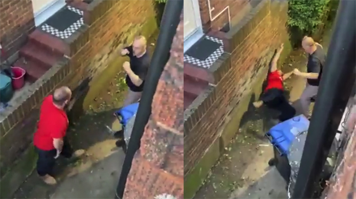 Neighbors Get Into A Brawl That Puts Paul-Woodley PPV To Shame | OutKick