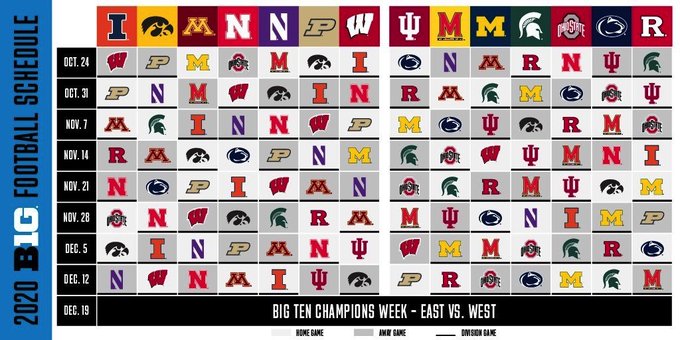 2020 Big Ten Schedule Released | OutKick