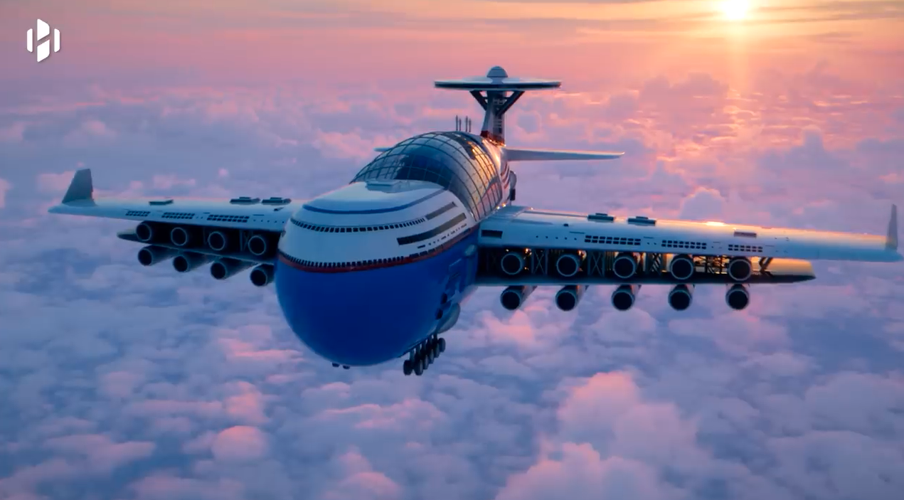 The 5,000 Passenger Nuclear-Powered Super Plane That Can Stay In The ...
