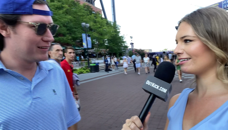 OutKick's Hayley Caronia Visits US Open, Finds A Clay Travis Fan Trying ...