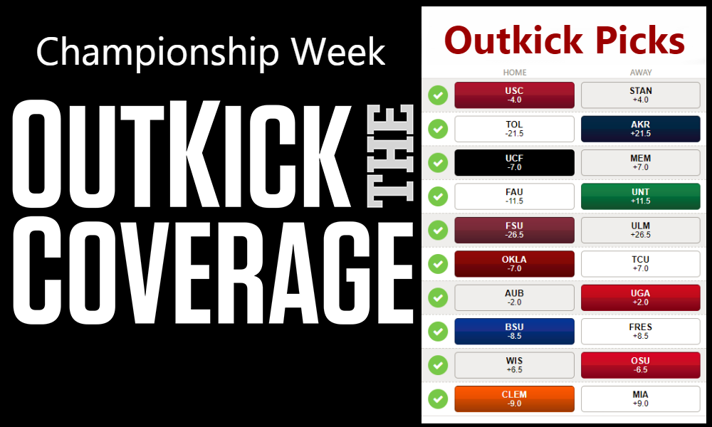 Championship Week Outkick Picks | OutKick