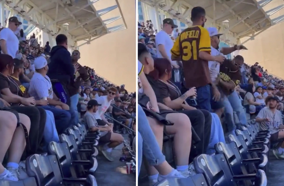 Padres Fan Unloads Multiple Rights On Fellow Padres Fans, Leaves Trail ...