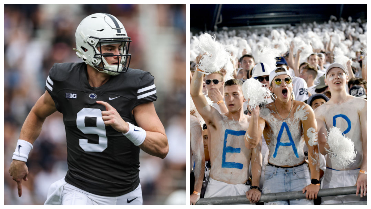 Penn State QB Beau Pribula Gets Super Into Preseason Hype Video Shoot ...