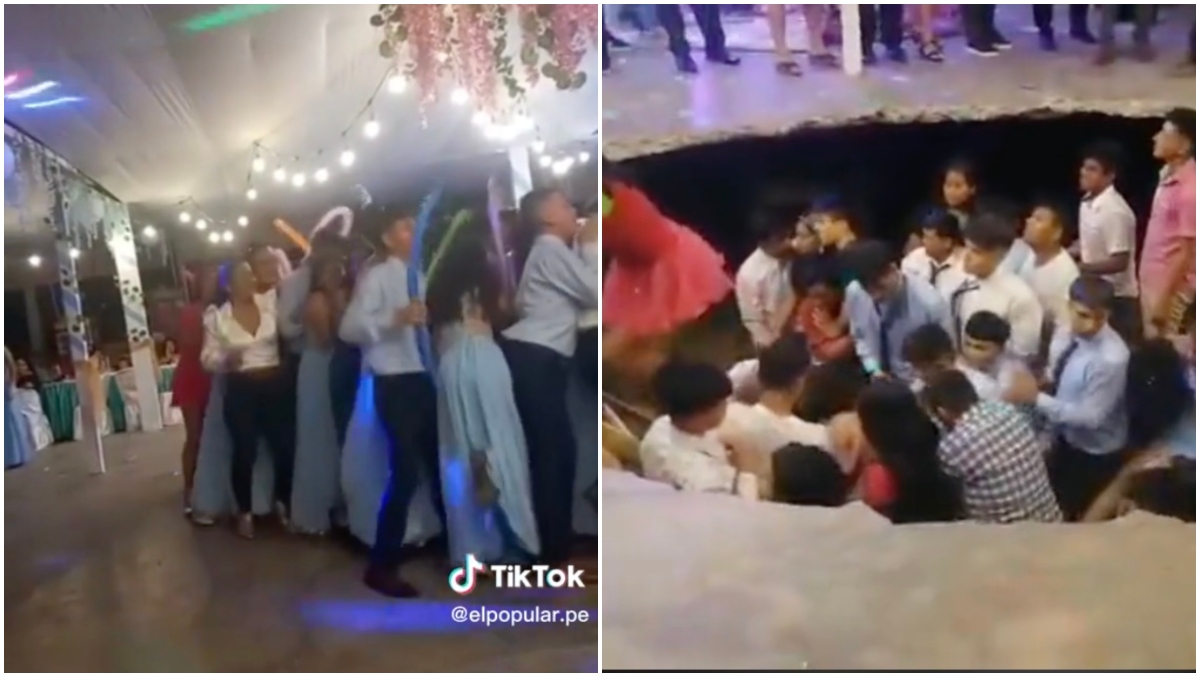 Graduation Party Brings The House Down As Dance Floor Collapses | OutKick