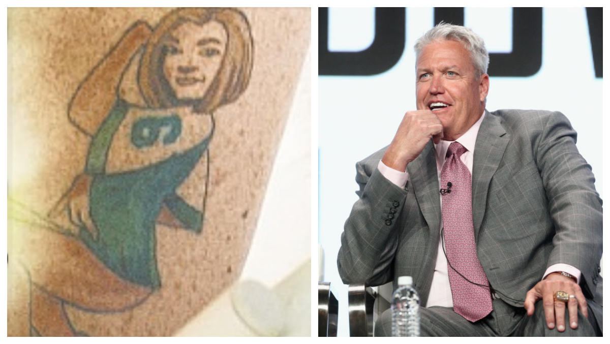 Today Is The 10-Year Anniversary Of Rex Ryan Revealing He Had A Tattoo Of His Wife In A Mark ...