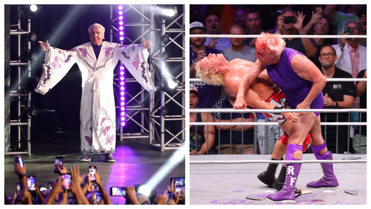 WOOOOO! Ric Flair Signs With WWE Rival All Elite Wrestling, Launches ...