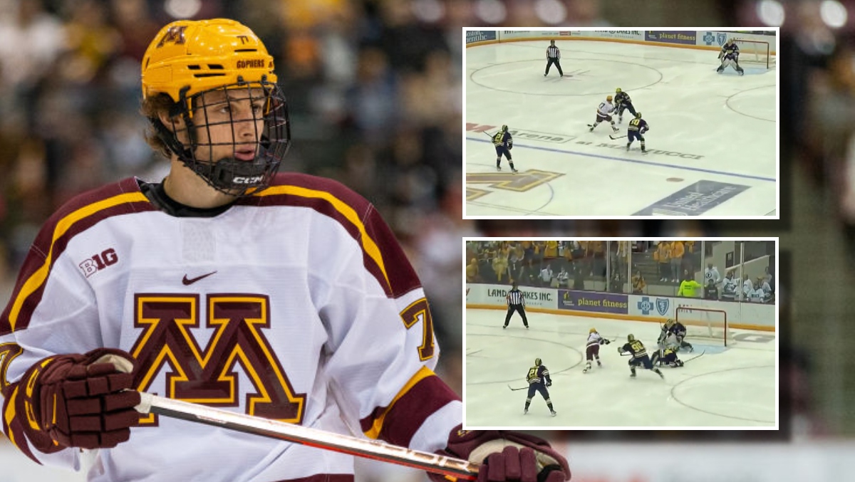 Minnesota's Rhett Pitlick Scores Disgusting Highlight Reel Goal