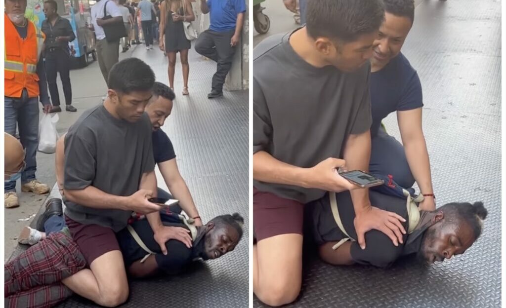 MMA Fighter Takes Down Homeless Man Attacking People - outkick | OutKick