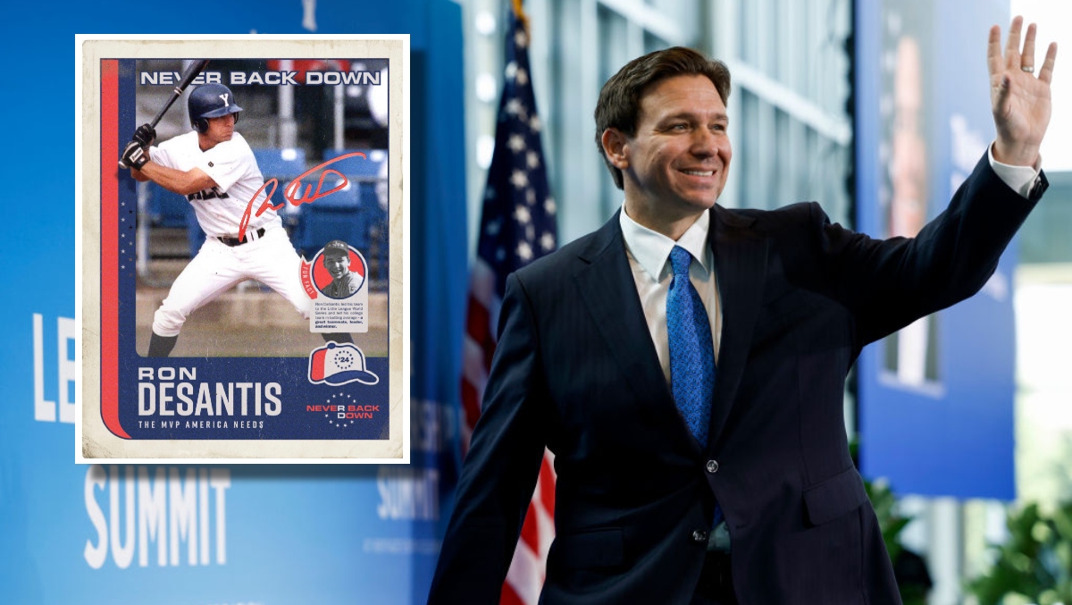 PAC Is Sending Out Ron DeSantis Baseball Cards Ahead Of '24 Primaries ...