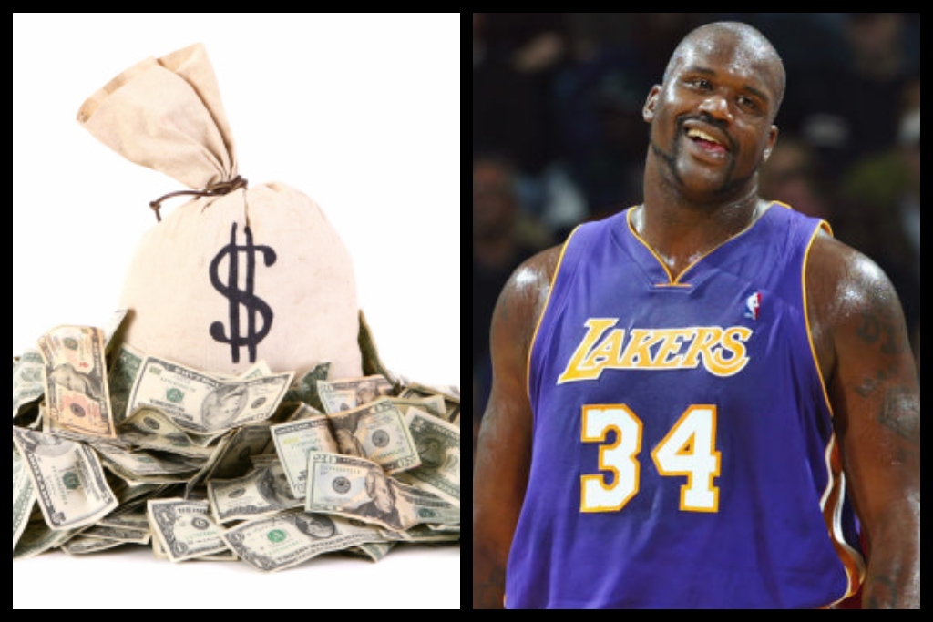 Shaquille O'Neal Handed Parents Six-Figure Salaries