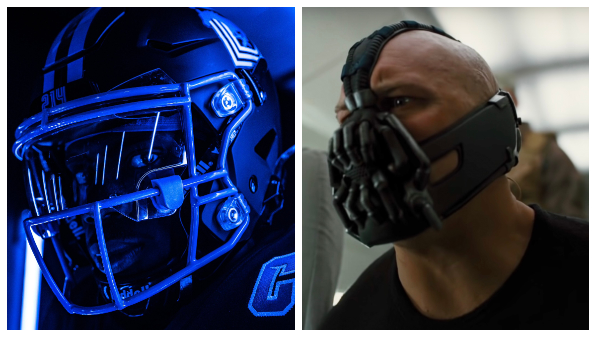 SMU Drops Chilling Uniform Reveal Featuring Bane - outkick | OutKick