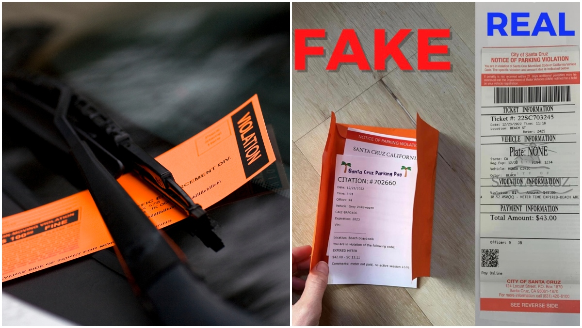 California Man Arrested For Issuing Obviously Fake Parking Tickets ...