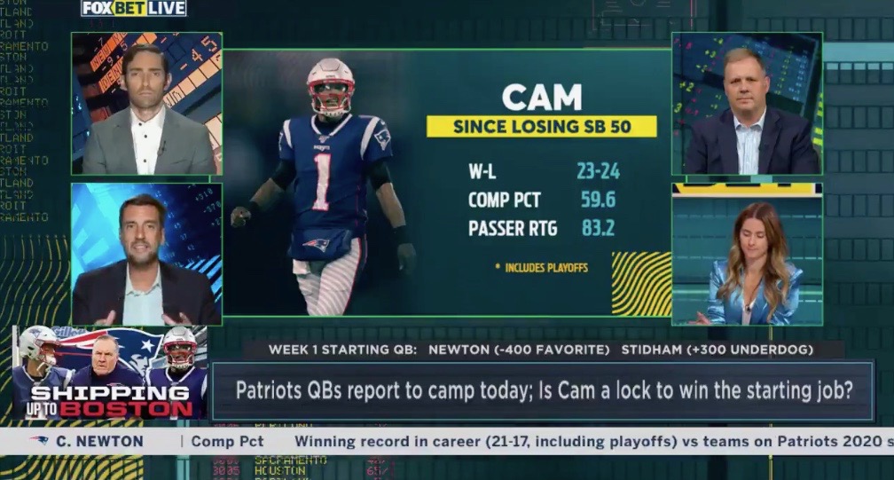 Fox Bet Live Talks Lou Williams, Cam Newton, Jamal Adams | OutKick