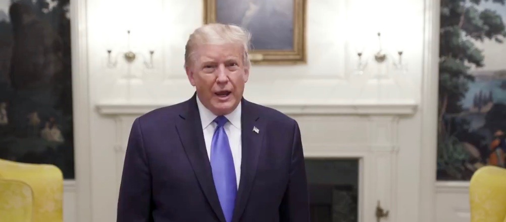 President Trump Releases Video on His Status | OutKick