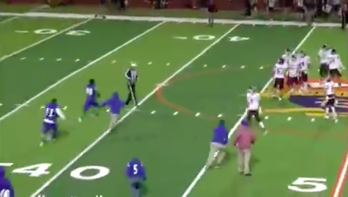 WATCH: High School Football Player Gets Ejected, Delivers Vicious Hit ...
