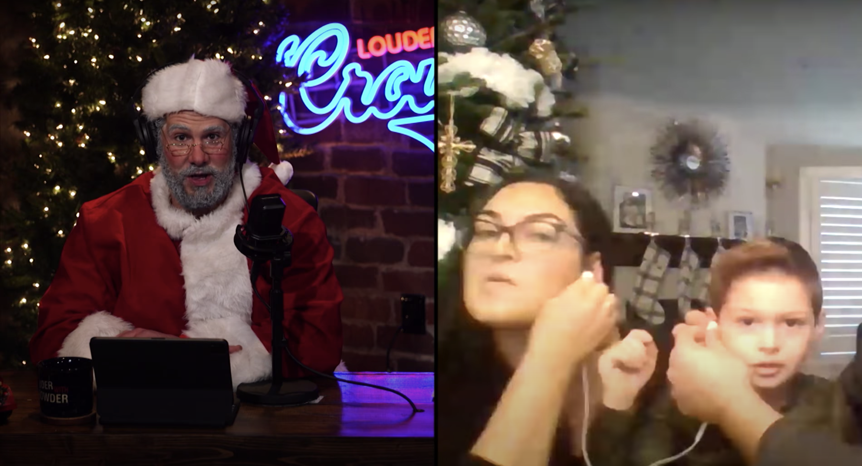 Steven Crowder Dresses as Santa for Boy Nerf Gun-Shamed by Woke Santa ...