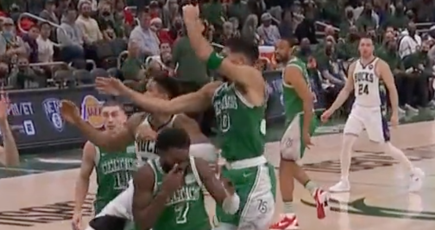 WATCH: Celtics Player Goes Full 'Lloyd Christmas' On X-Mas Day After ...