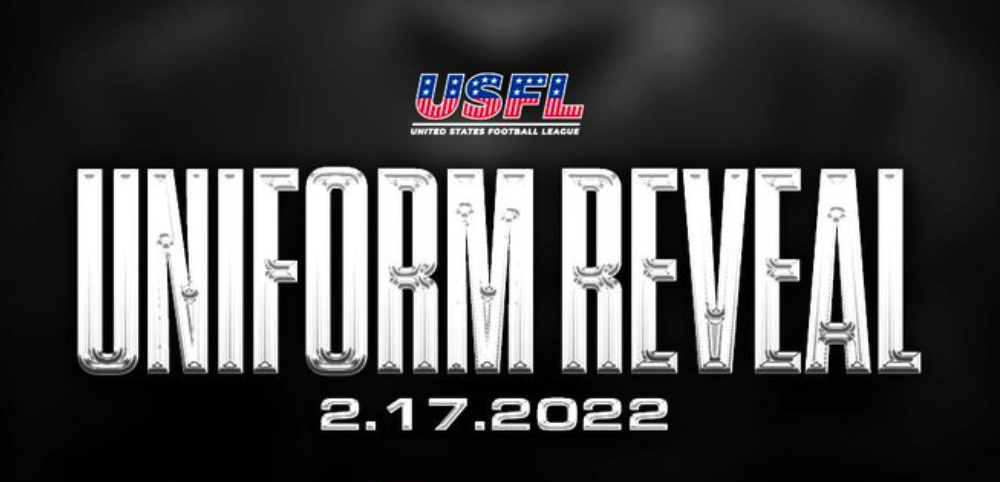 USFL Unveils Uniforms For Inaugural 2022 Season