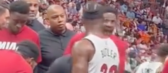 WATCH: The Miami Heat Bench Got Into A Screaming Match That Nearly ...
