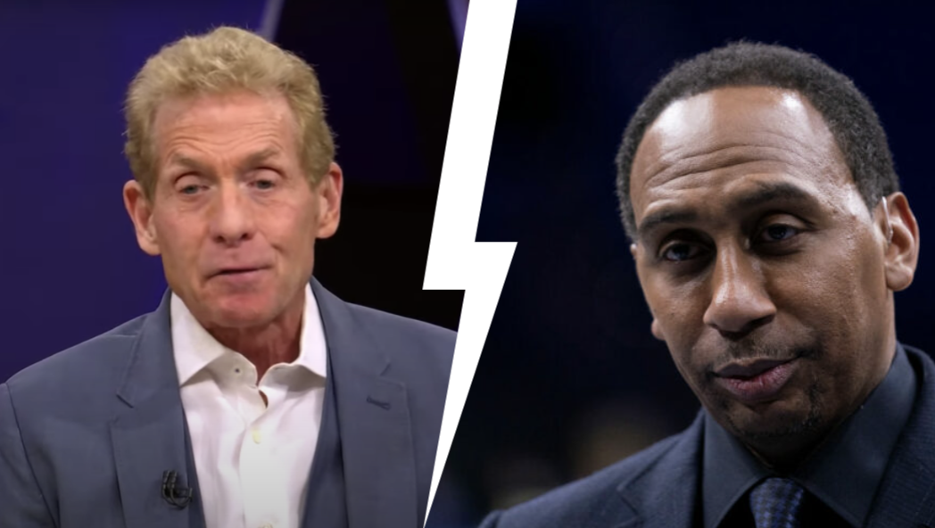Skip Bayless And Stephen A. Work Through Their Problems By The Pool ...