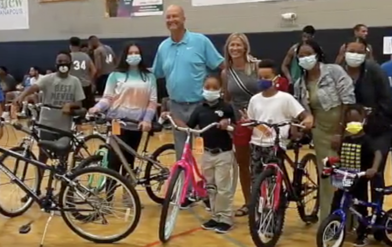 Dan Dakich, Wife Leigh Give Away Bikes To Kids Throughout Indiana | OutKick