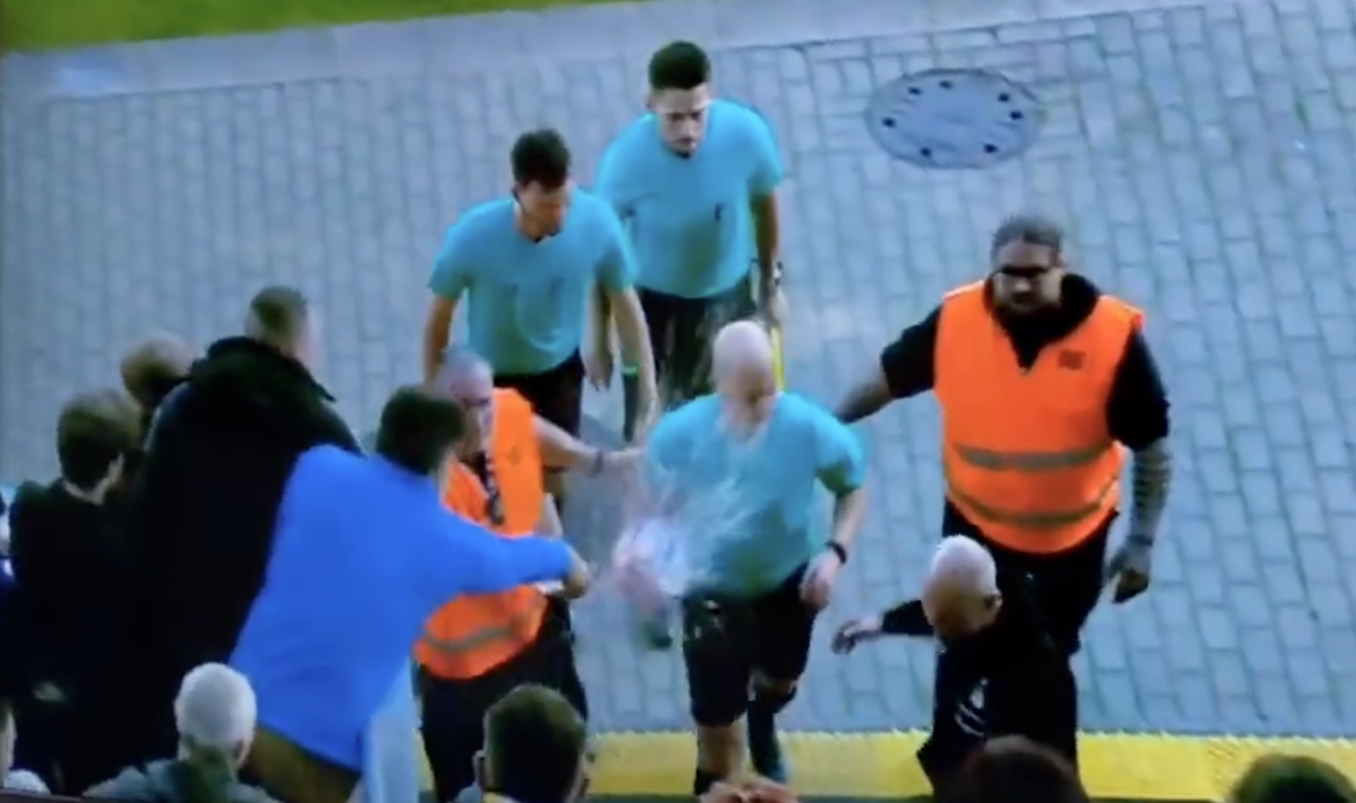 German Soccer Match Cancelled After Fan Throws Beer In Face Of Ref ...