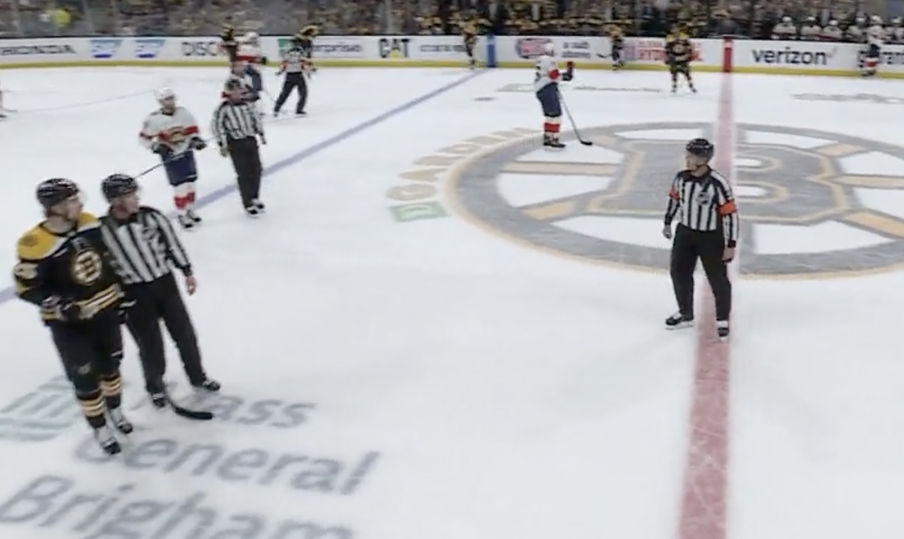 Hot Mic Catches Referee In Bruins-Panthers Game Tell Player 'Don't F ...