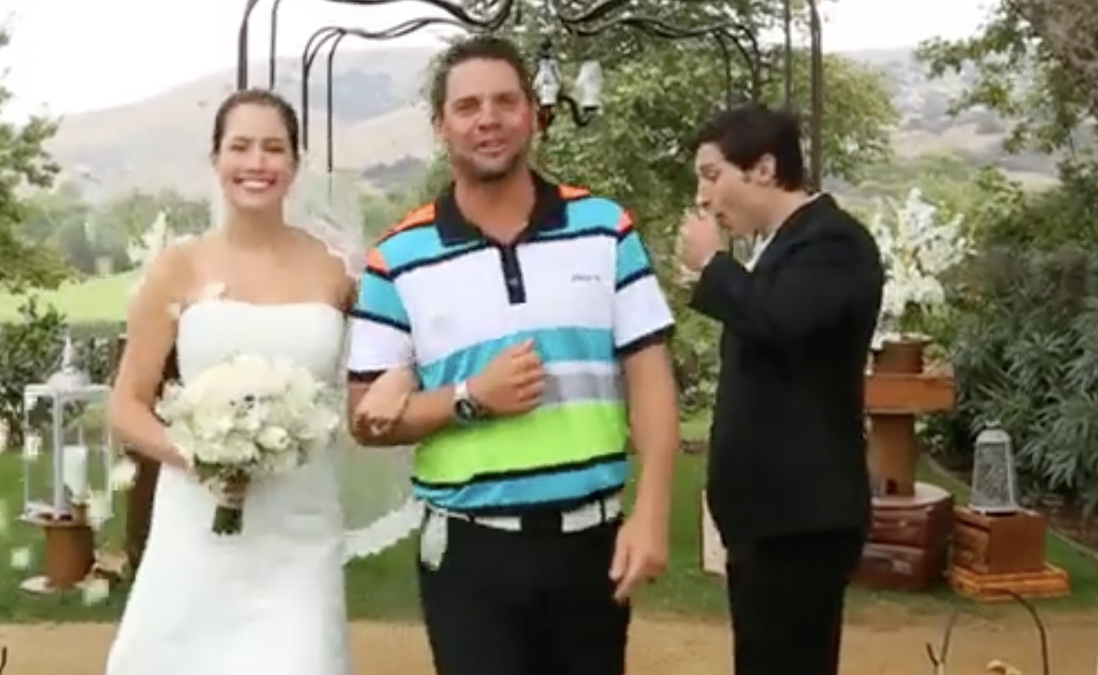 Michael Block Filmed A Hilariously Cheesy Commercial For His Home Golf ...