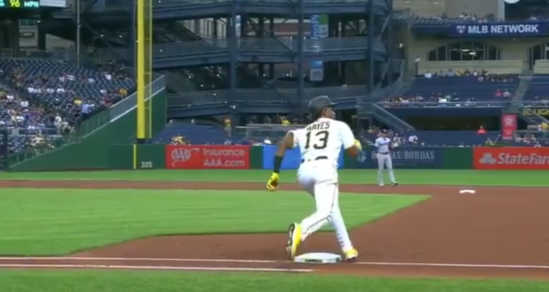 Pirates Batter Hits Home Run, Then Gets Called Out After Missing First ...
